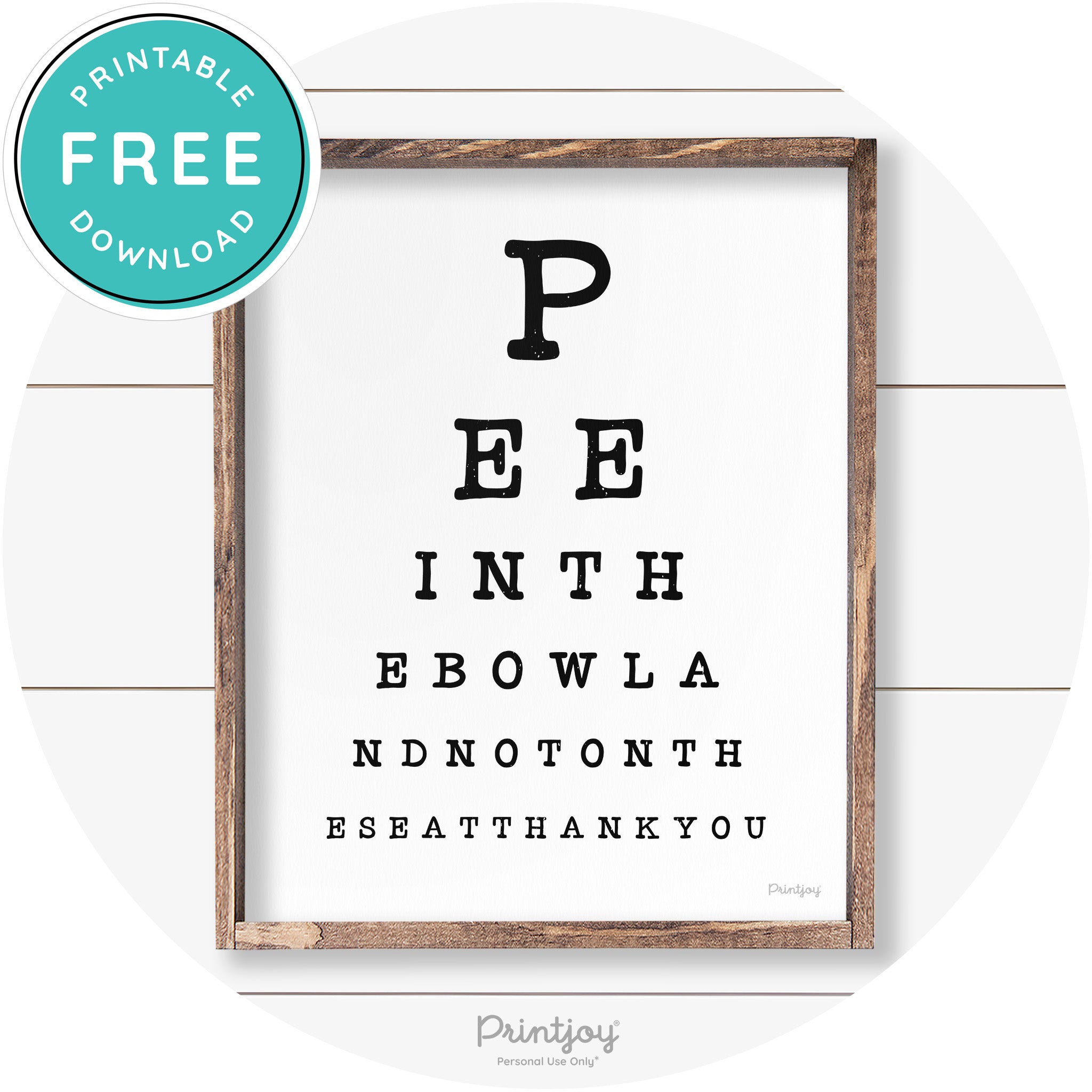 free printable toilet signs